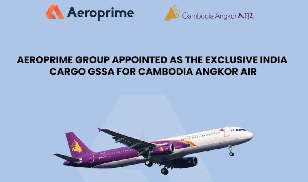 AEROPRIME GROUP APPOINTED EXCLUSIVE CARGO GSSA FOR CAMBODIA ANGKOR AIR ...
