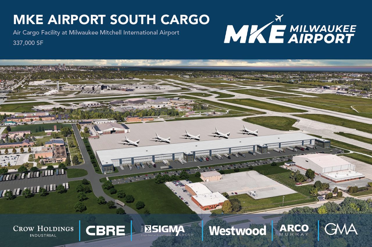 Milwaukee Mitchell International Airport breaks ground on new air cargo ...