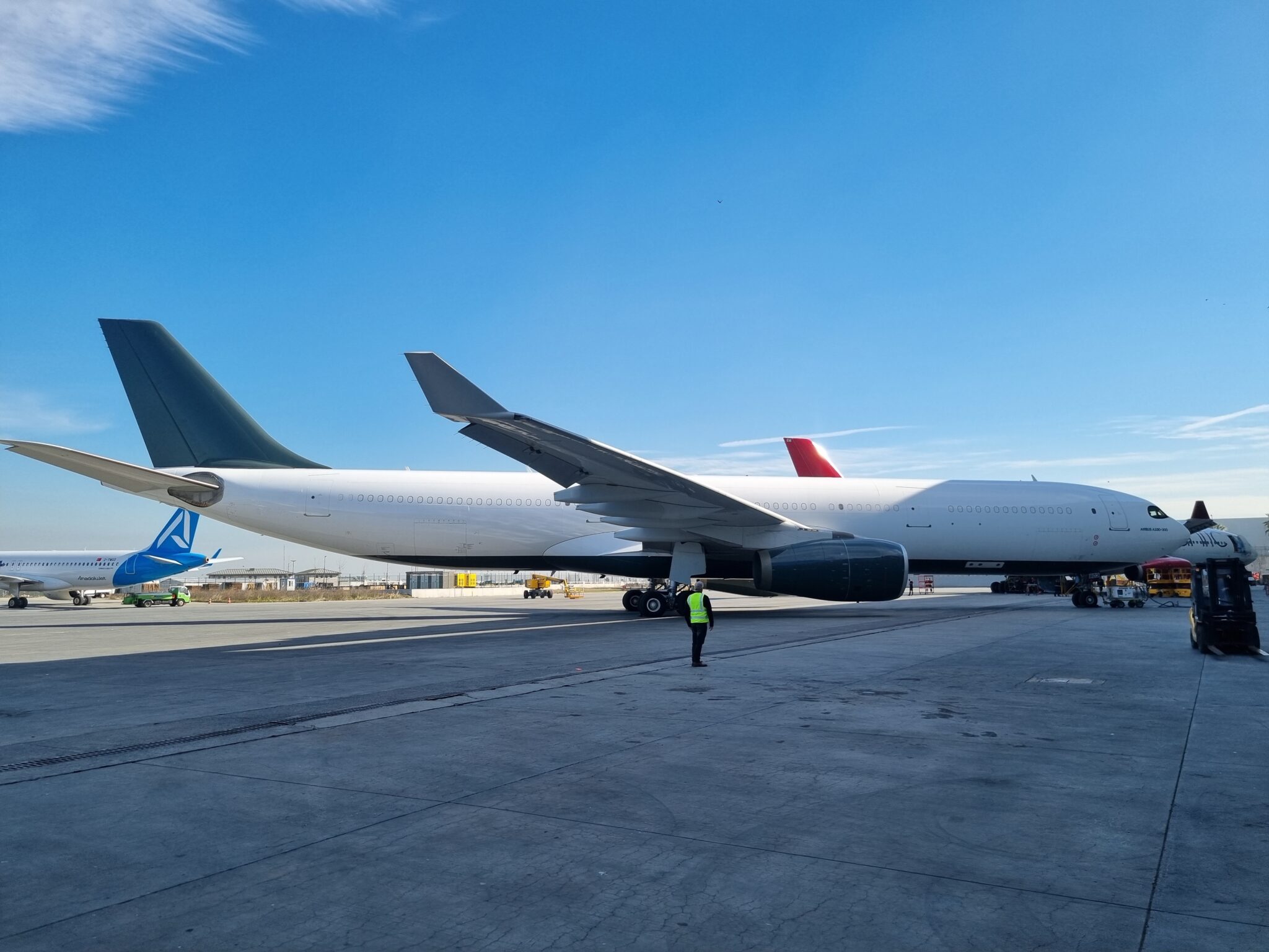 First A330P2F for Elbe Flugzeugwerke GmbH (EFW) customer ATSG enters ...